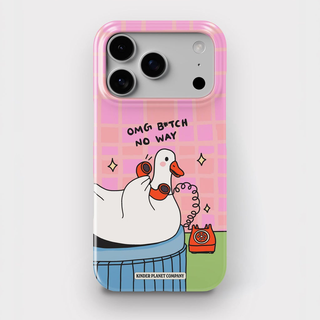 Omg B*tch No Way Goose Tough Magsafe Case – Kinder Planet Company